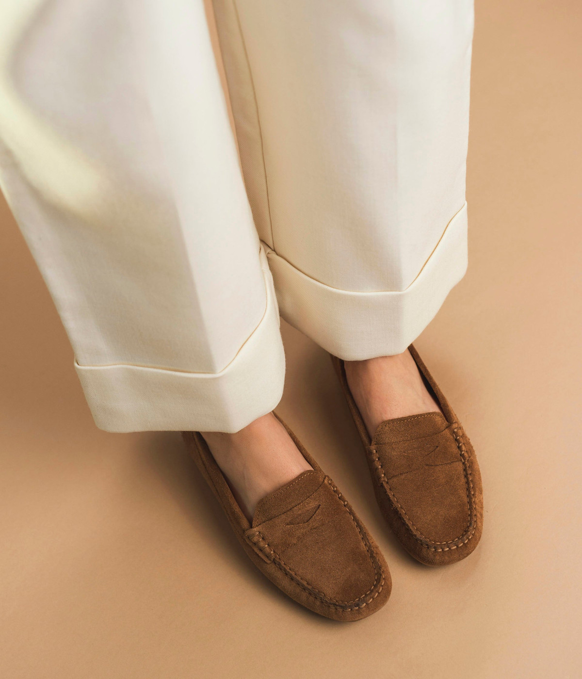 MOCASSIN ANDY BEIGE - L'atelier Bocage